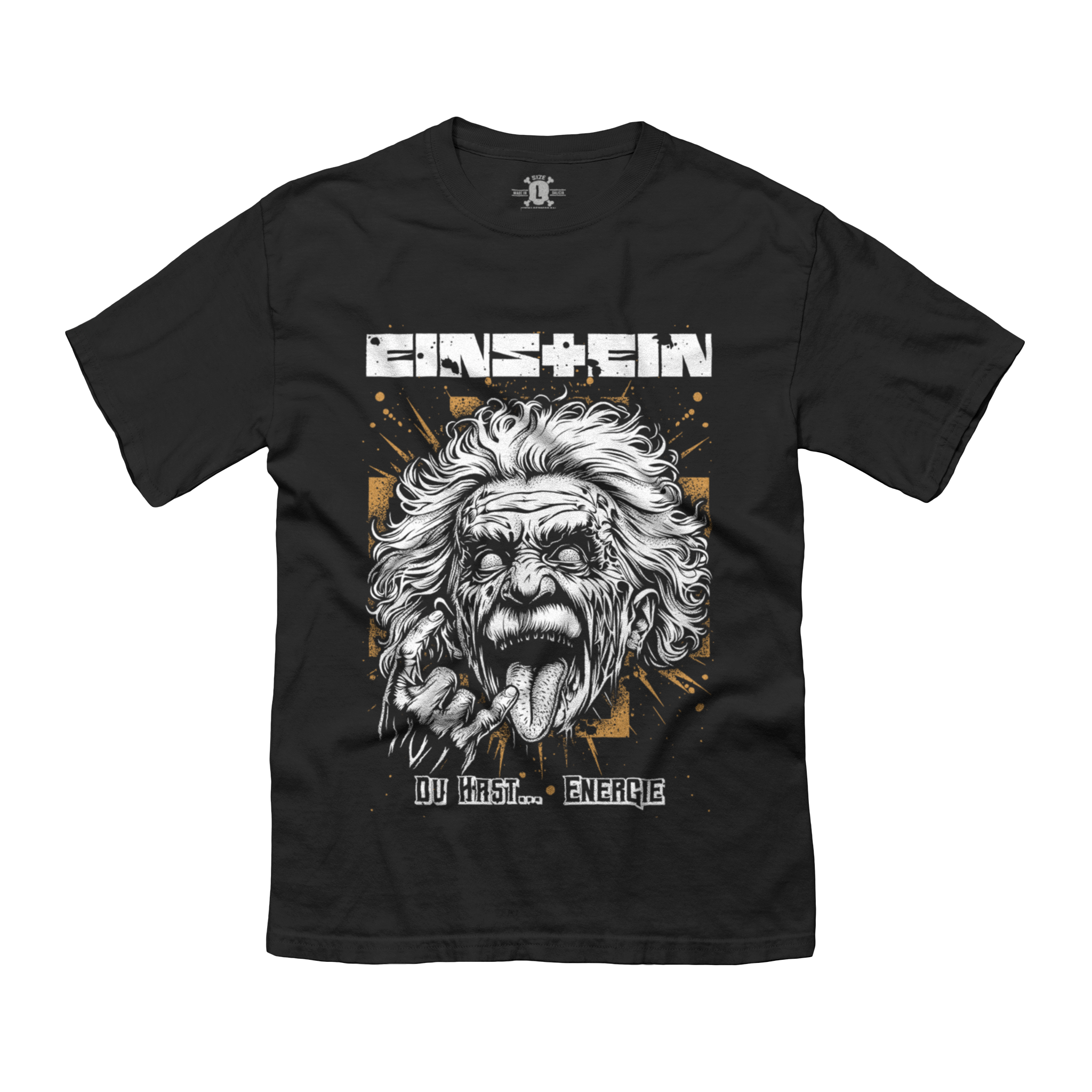 Camiseta Einstein | Camiseta Heavy Metal Rammstein – Windral